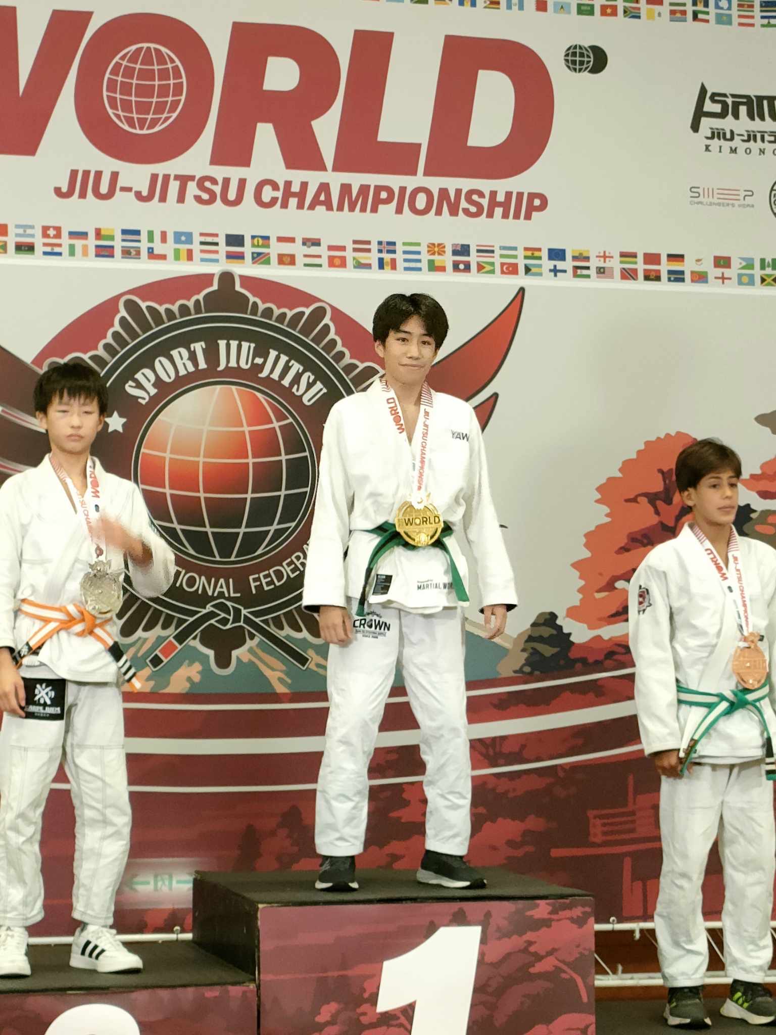 9月試合結果、大生選手デラヒーバカップで優勝、和也選手ワールドで優勝。 | YAWAY JIU-JITSU ACADEMY